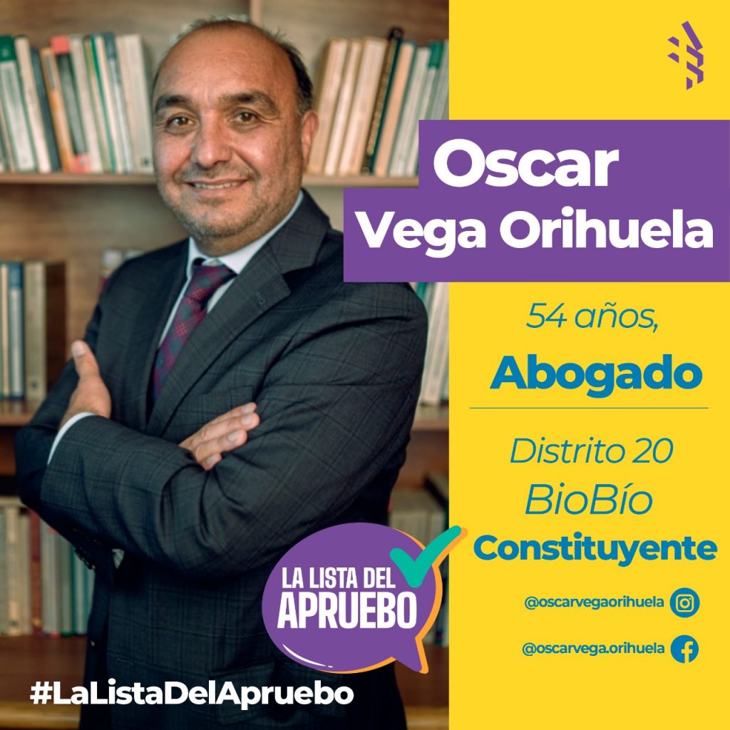 OSCAR VEGA – LISTA DEL APRUEBO | #SomosLaDC